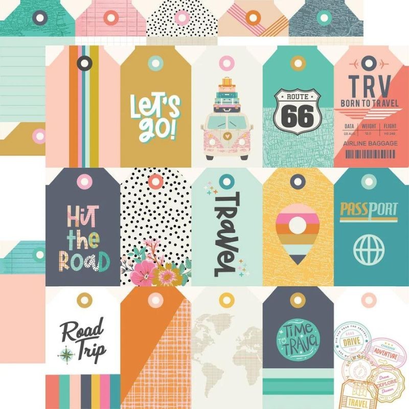 Simple Stories Paper Pad Let's Go | L'Angolo per Creare